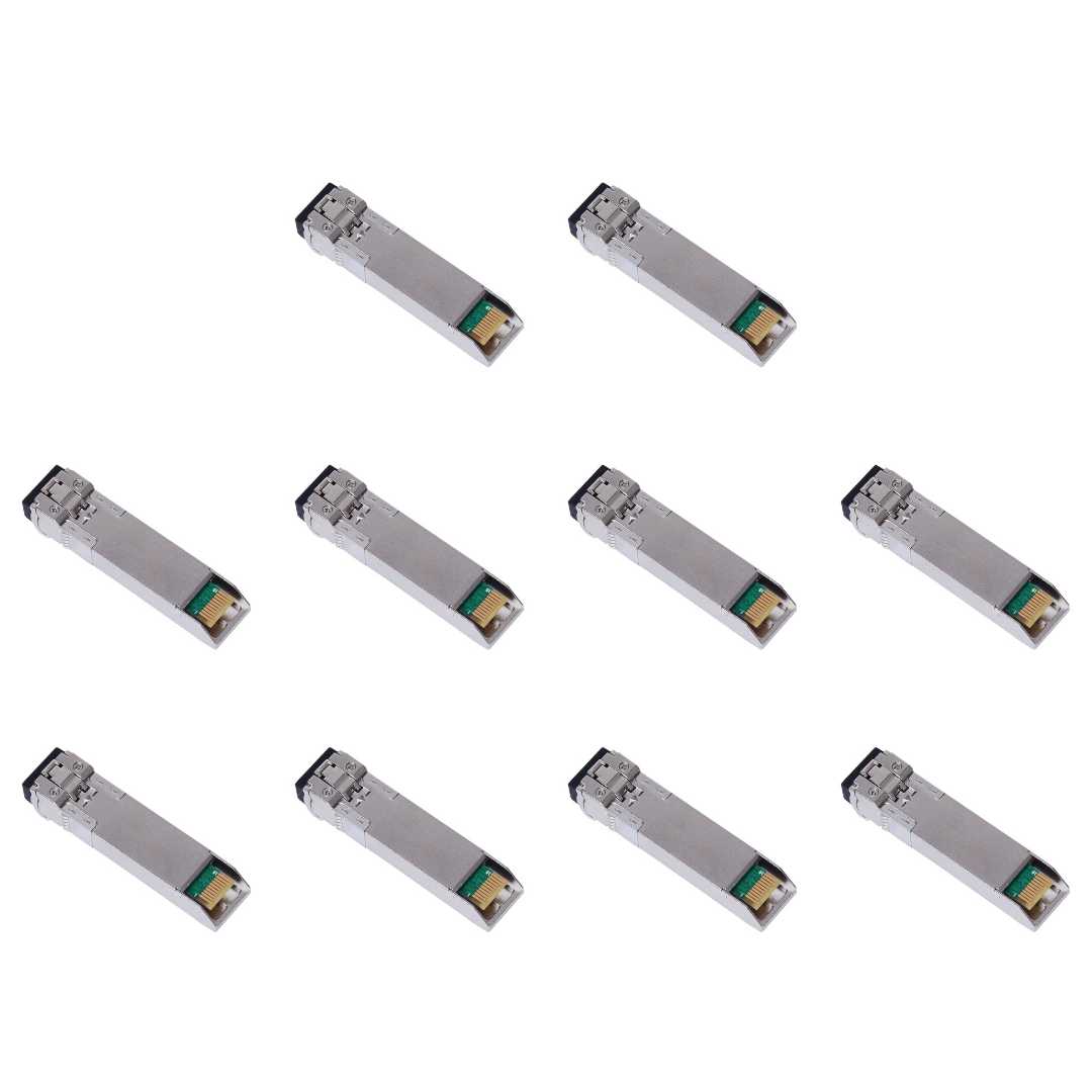 10 x Sandstone Technologies SFP-10G-SR-ST 850nm MM 300m Transceiver (R ...