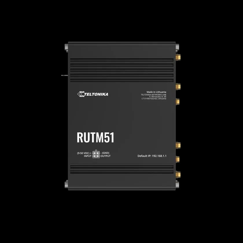Teltonika Industrial 5G Router | RUTM51 – Asetos Computers