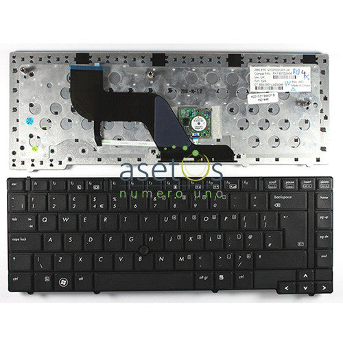HP EliteBook 8440p 8440w Laptop Replacement Keyboard - UK Layout ...