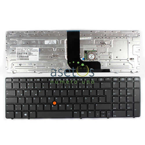 HP EliteBook 8560W 8570W Laptop Replacement Keyboard - US Layout ...